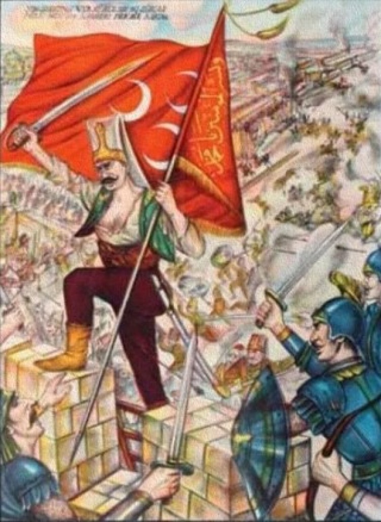 İstanbul Surları'na Osmanlı Sancağını Kim Dikti? Tarihi Bir Efsane ...
